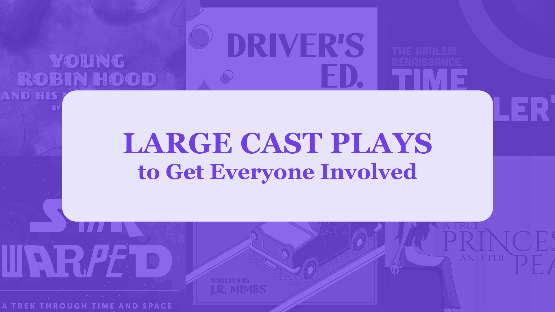 Scriptmore Blog: Large Cast Plays to Get Everyone… | Scriptmore